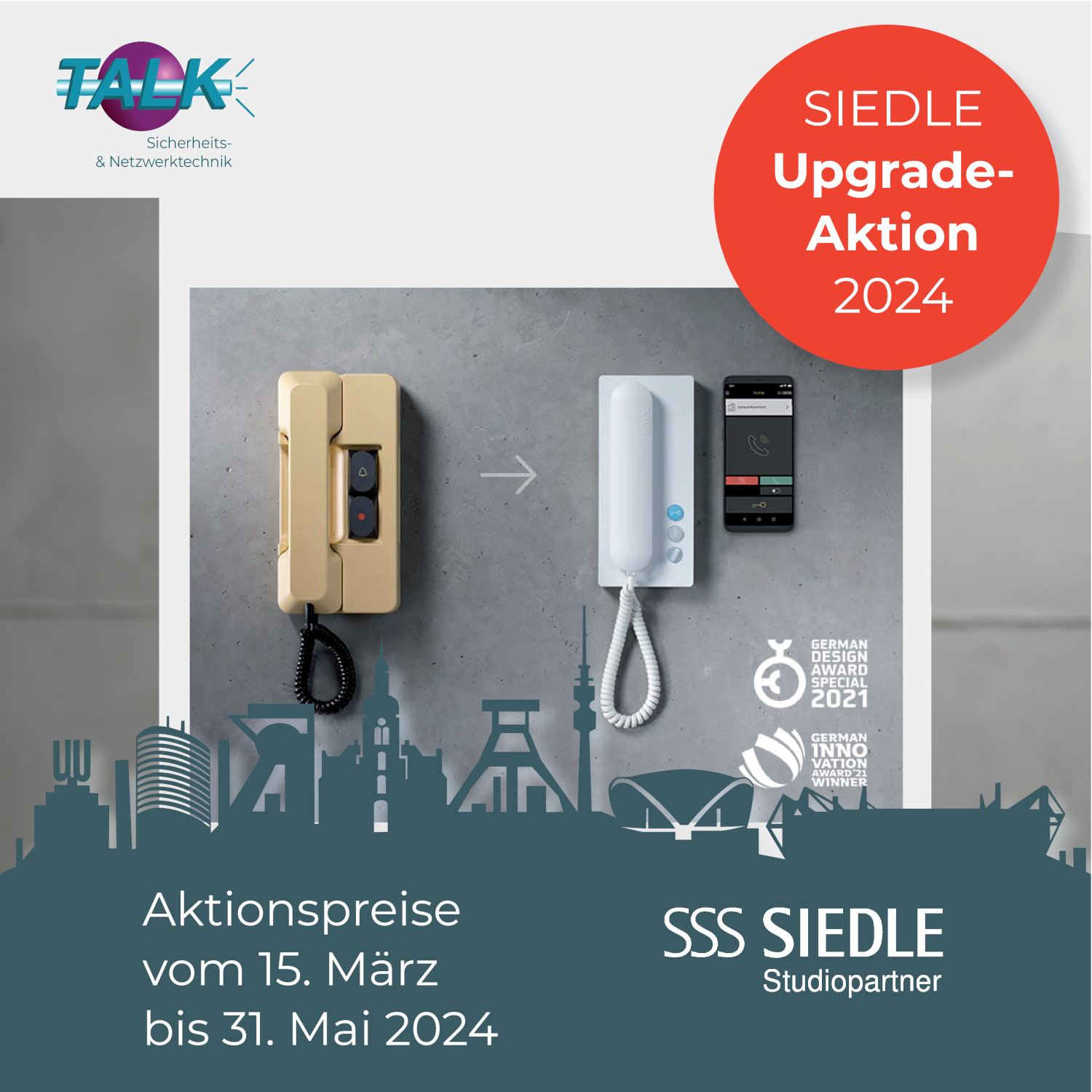 NEWS - Siedle Konfigurator | TALK aus Dortmund